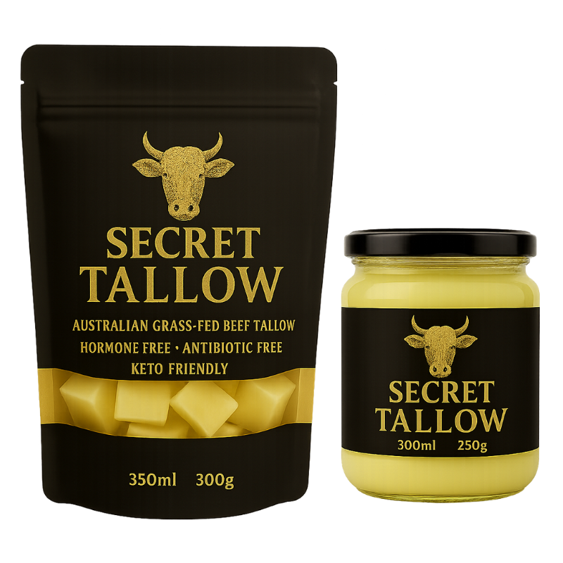 Cooking Tallow – 100% Grass-Fed Beef Fat | Secret Honey Australia ...